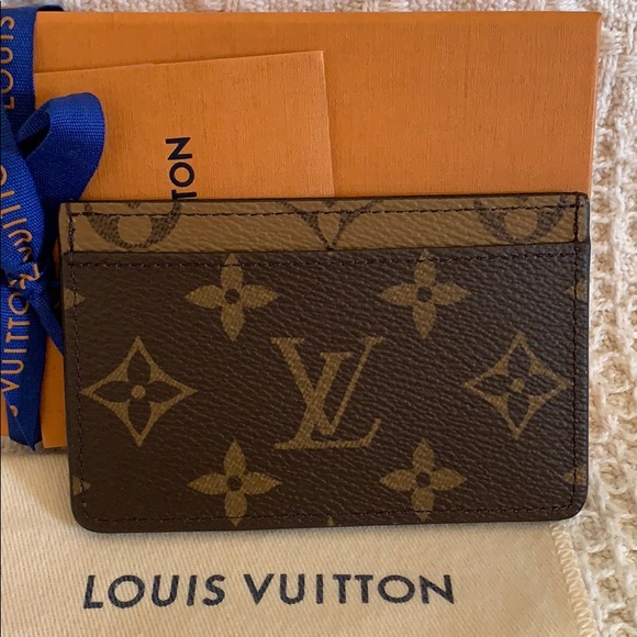Louis Vuitton | Bags | Louis Vuitton Card Case Monogram Reverse | Poshmark
